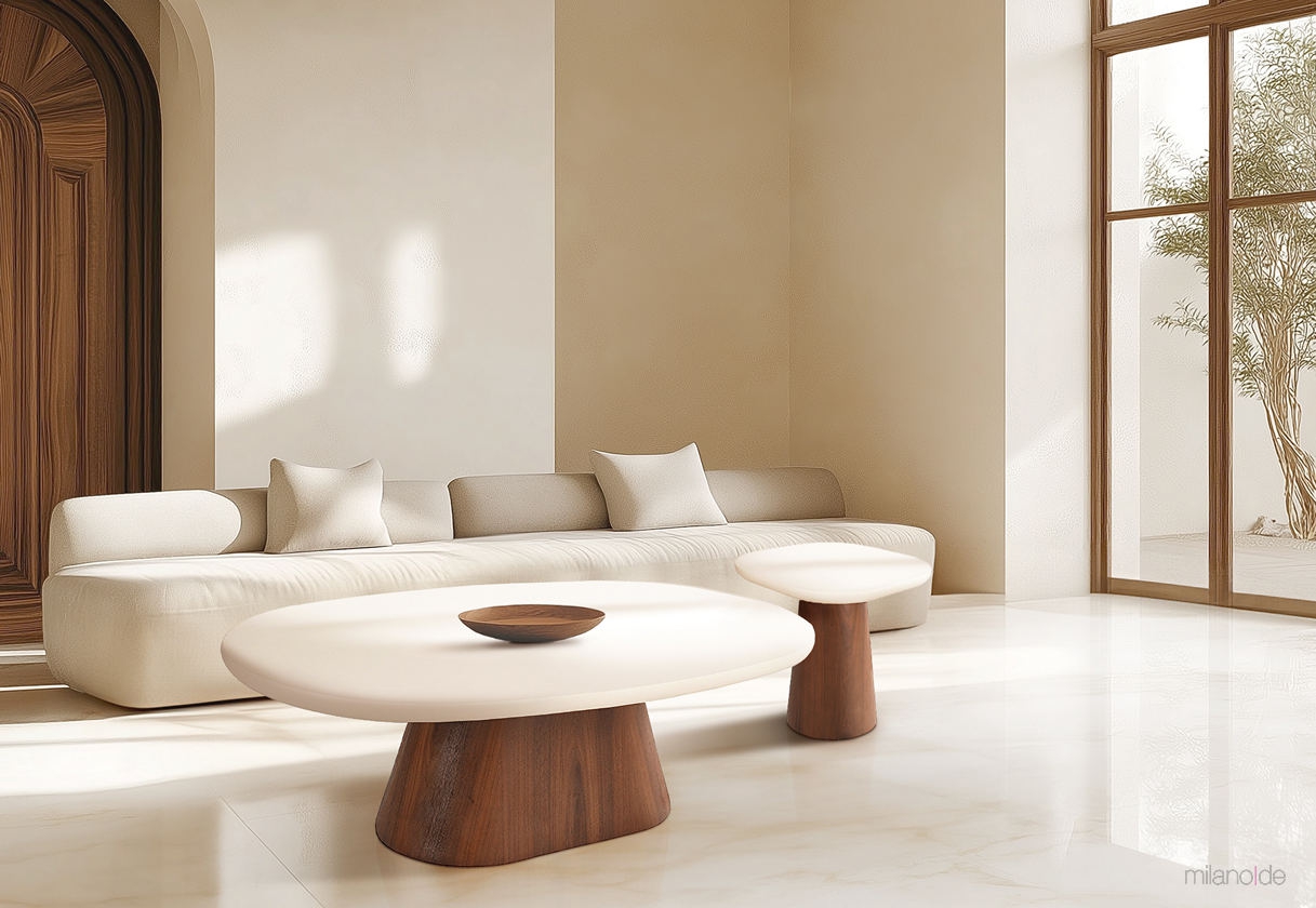 Τραπεζάκια Cedro Walnut - milanode